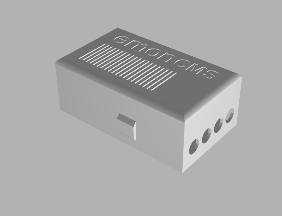EmonTX Arduino Shield Enclosure by Goldfishrock | Download free STL ...