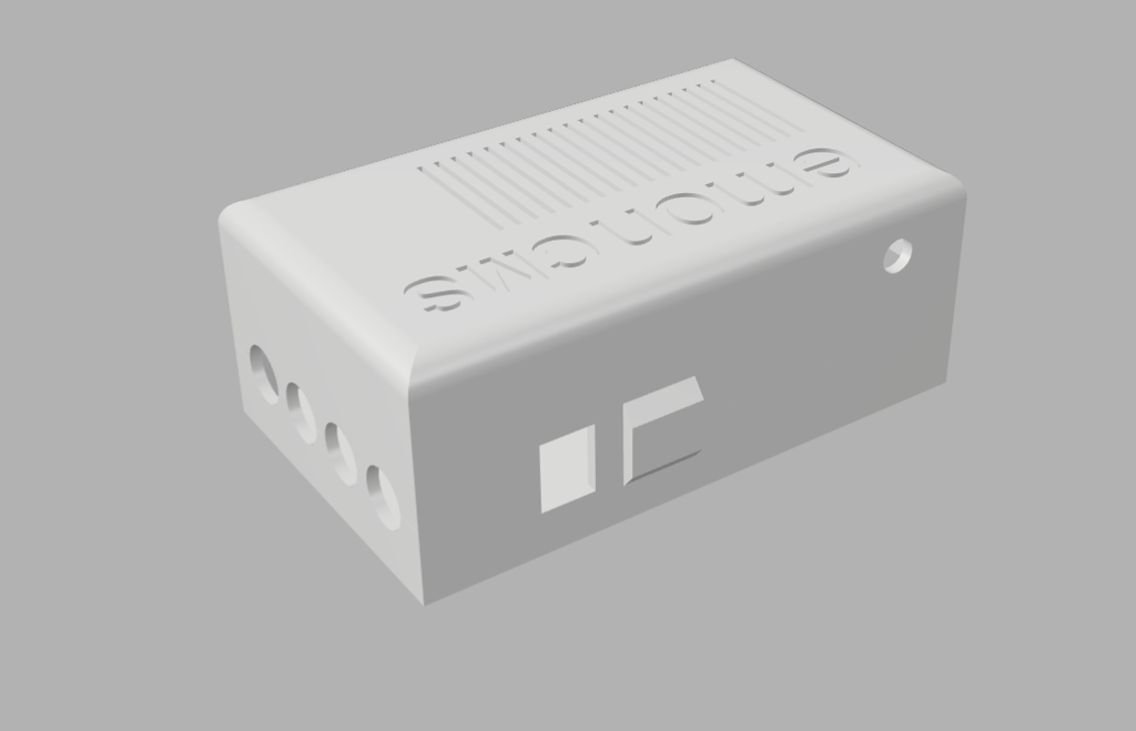 EmonTX Arduino Shield Enclosure by Goldfishrock | Download free STL ...