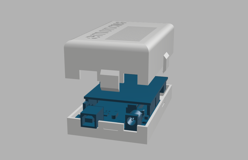 EmonTX Arduino Shield Enclosure by Goldfishrock | Download free STL ...