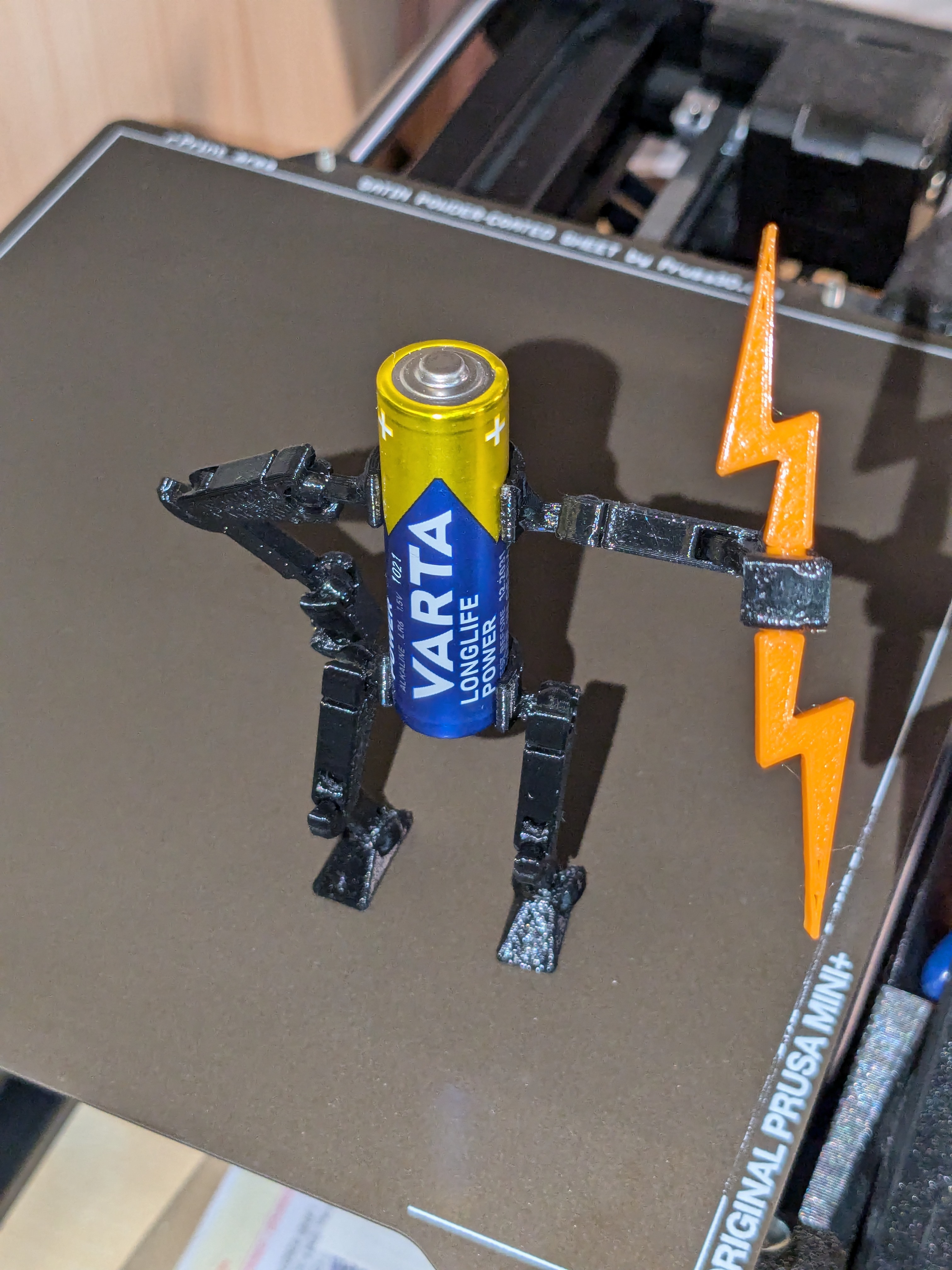 Lightning bolt with handle by Kuberman | Download free STL model ...