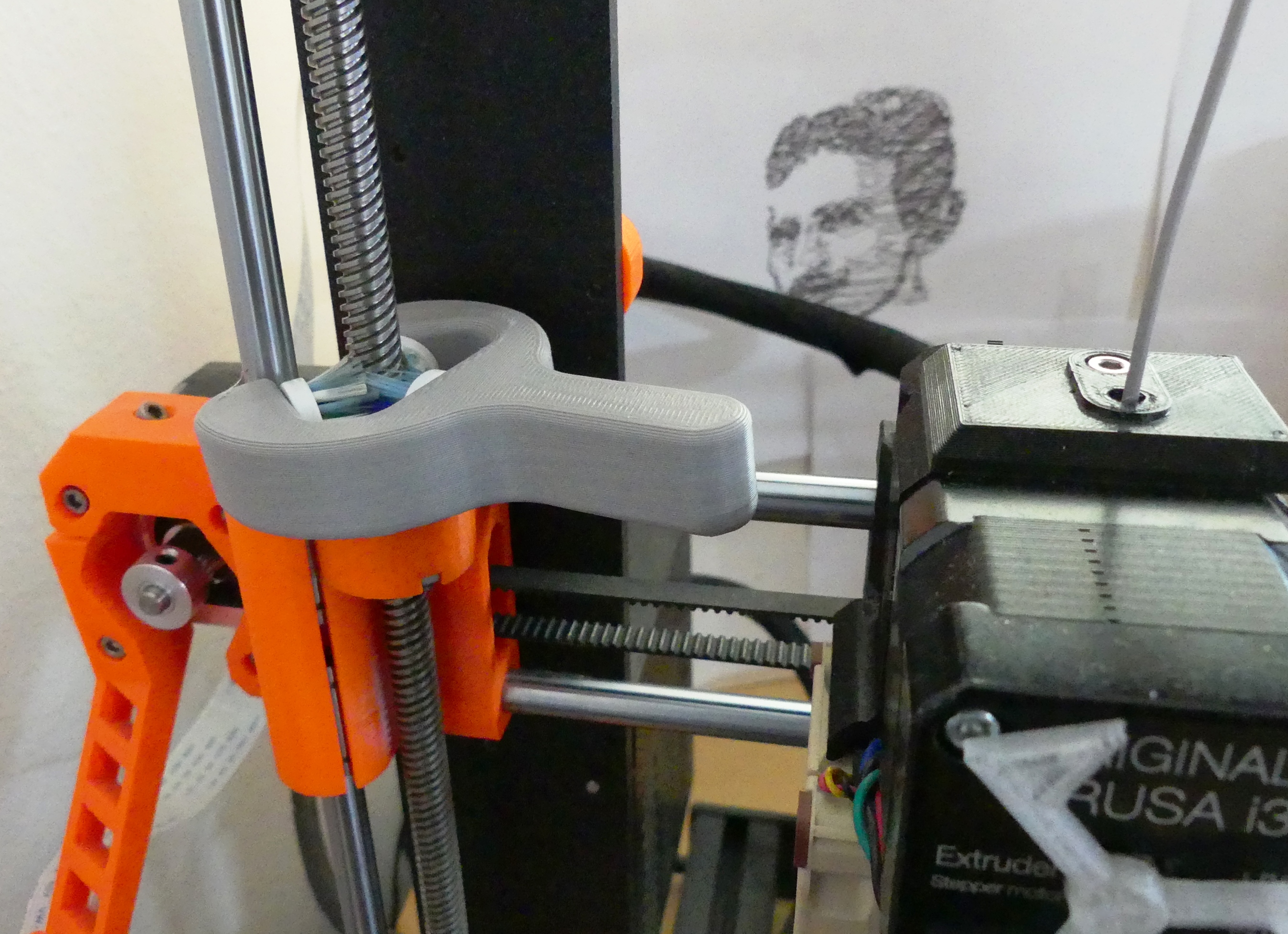 Brush for 3D-Printer Threaded Rods by werz 99 | Download free STL model ...