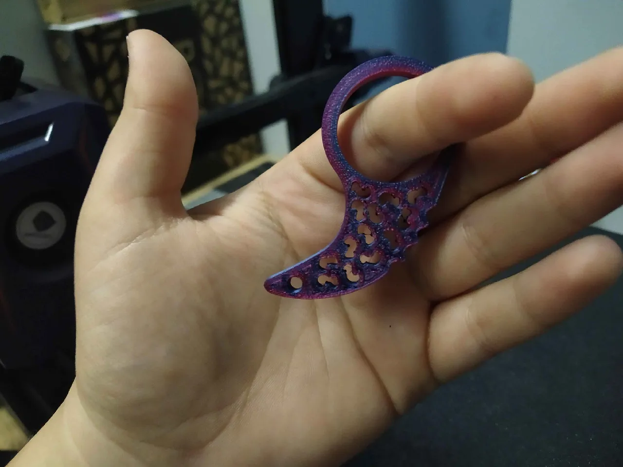 Keyrambit Bubbles by asixks | Download free STL model | Printables.com