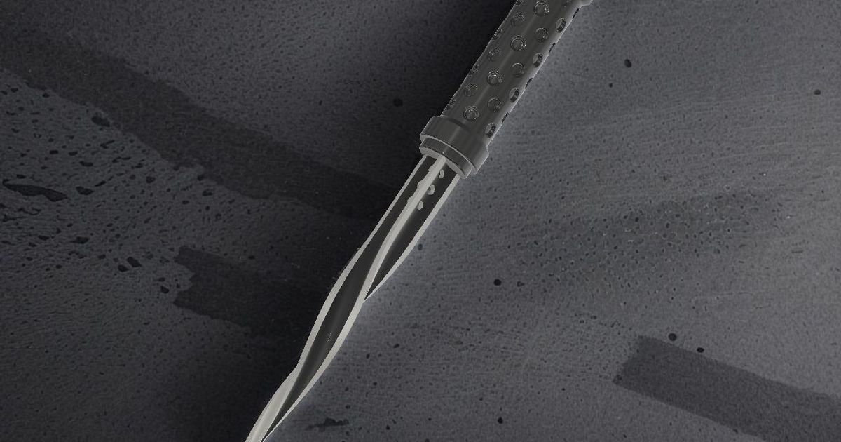 Tri Blade Twisted Dagger by FileForge | Download free STL model ...
