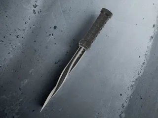Tri Blade Twisted Dagger by FileForge | Download free STL model | Printables.com