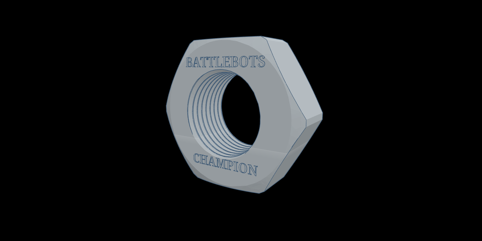 Giant Nut by Hudson Printing Industries | Download free STL model ...