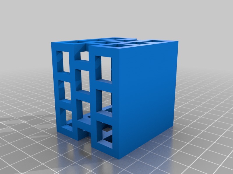 Grid Box - Container/Planter by Grease | Download free STL model ...