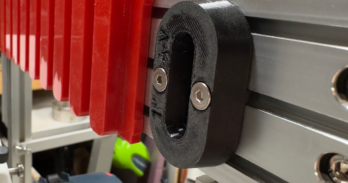 Pantorouter 1 inch vertical Mortise and tenon template by latersnack ...