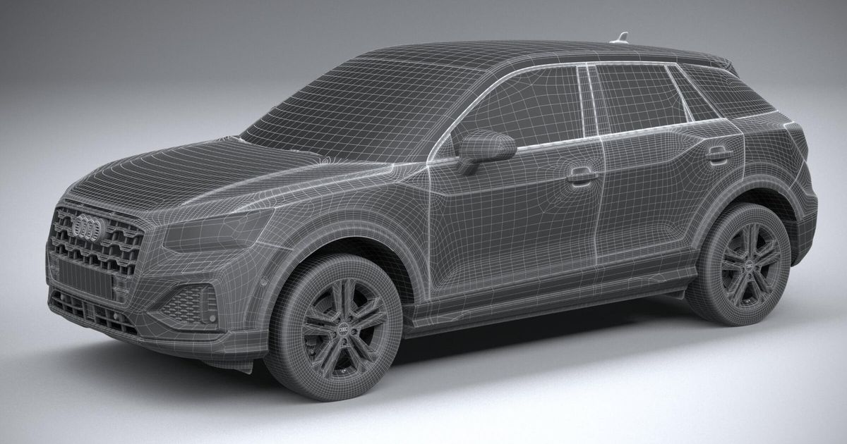 Audi Q2 S-Line by ryan zouaoui | Download free STL model | Printables.com