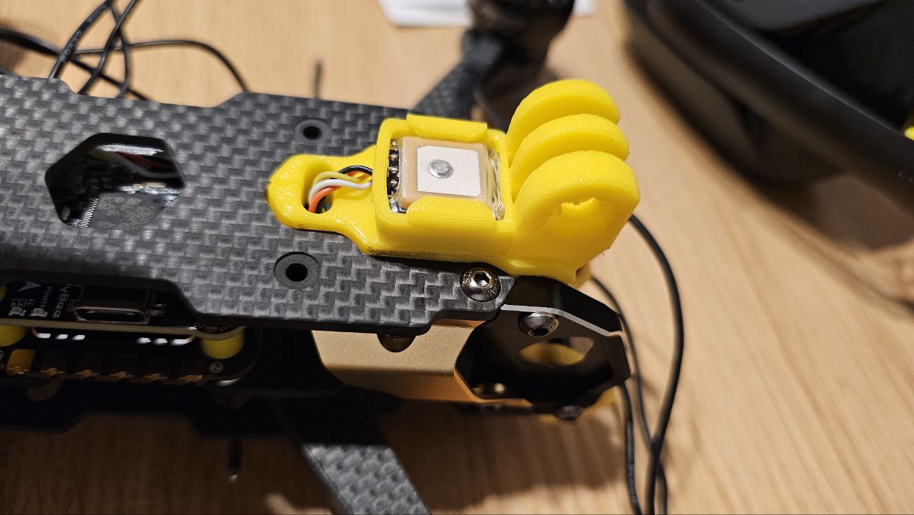 SpeedyBee Mario 5 GPS Mount for 15x15mm GPS module such as HGLRC M100 ...