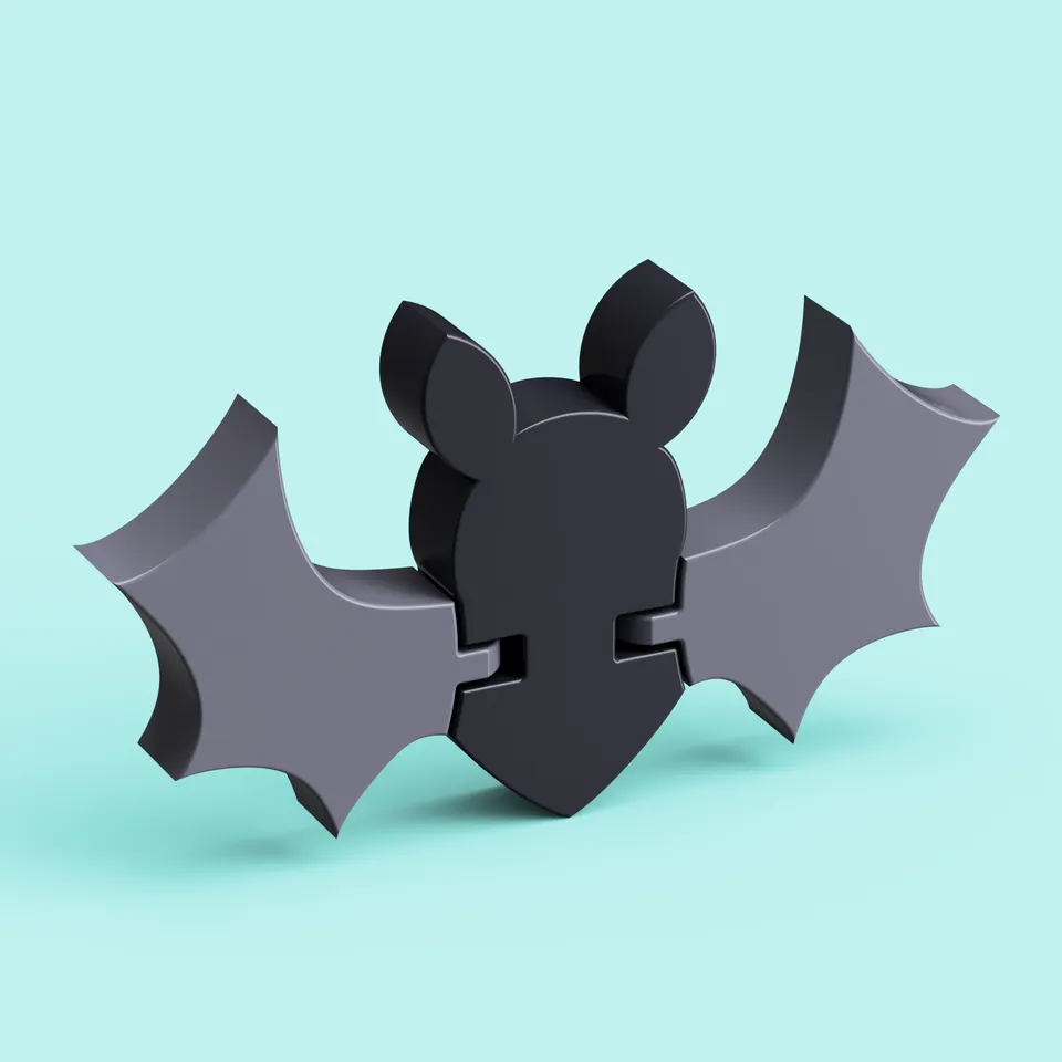 Articulated Bat by FORM 3D | Download free STL model | Printables.com