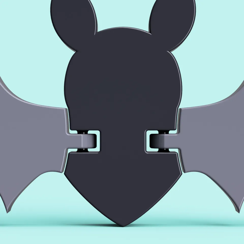 Articulated Bat by FORM 3D | Download free STL model | Printables.com