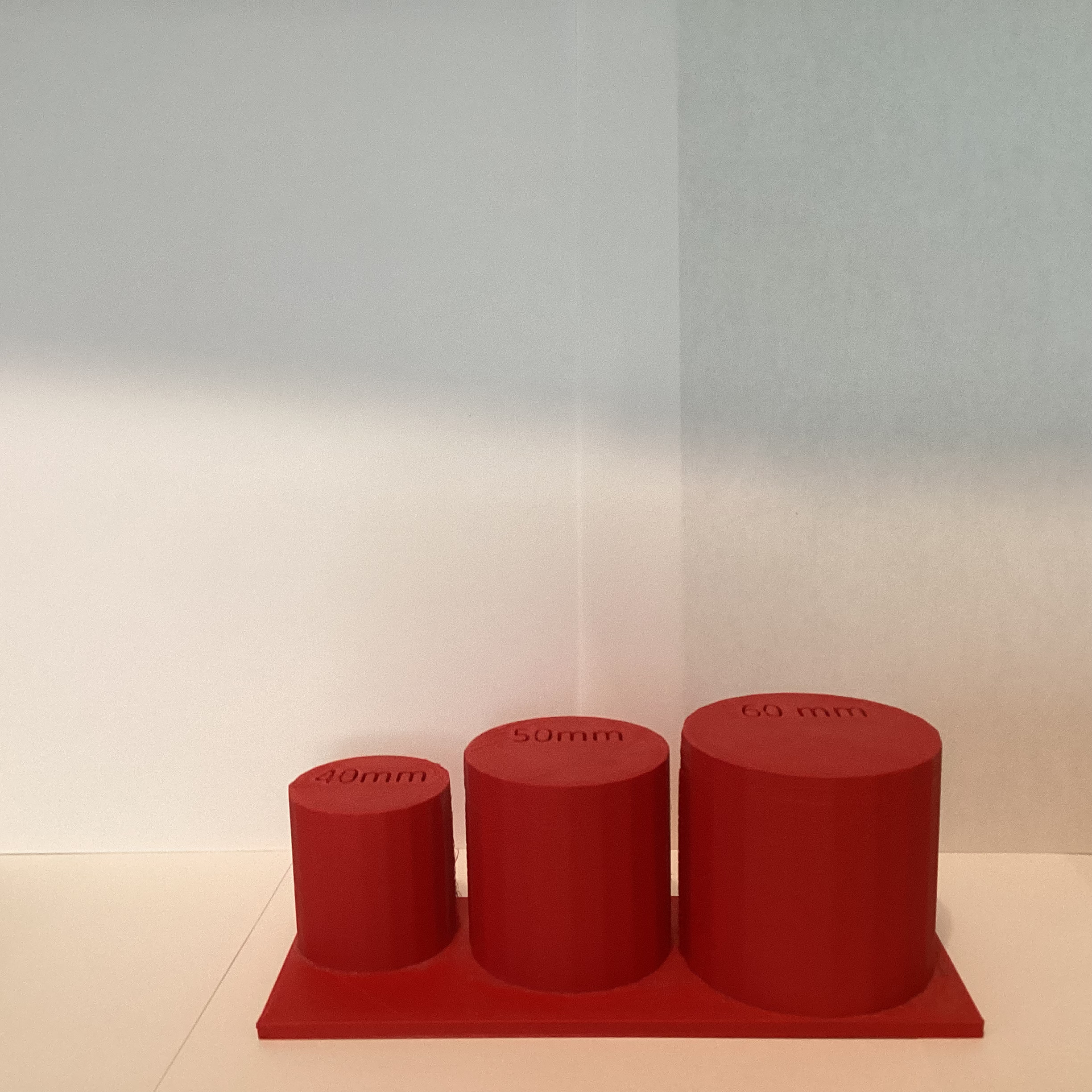 40mm to 60 mm visual guide to help with modeling & design por D L H ...