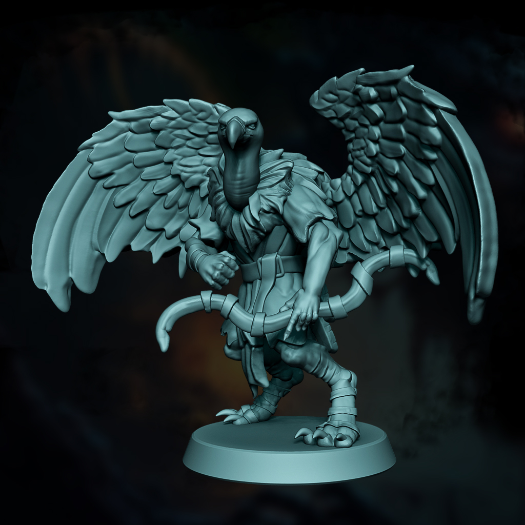 Werevulture by Monster Atlas | Download free STL model | Printables.com