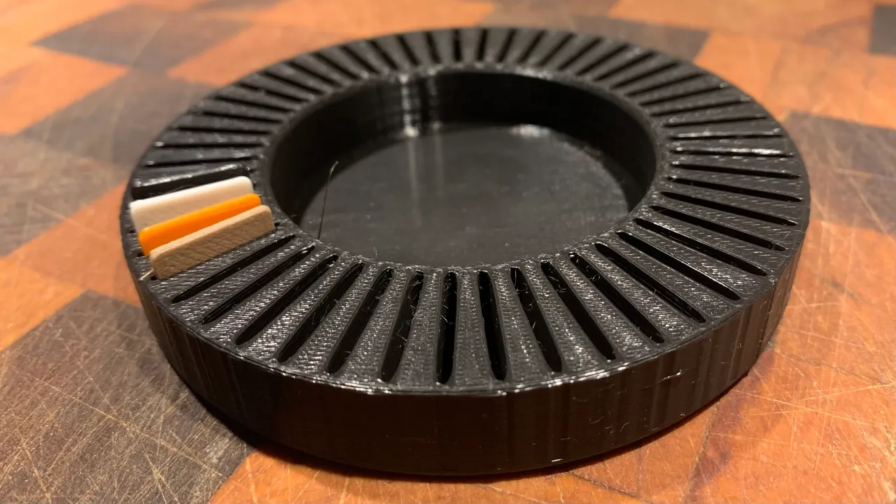 Filament swatch ring by GTT | Download free STL model | Printables.com