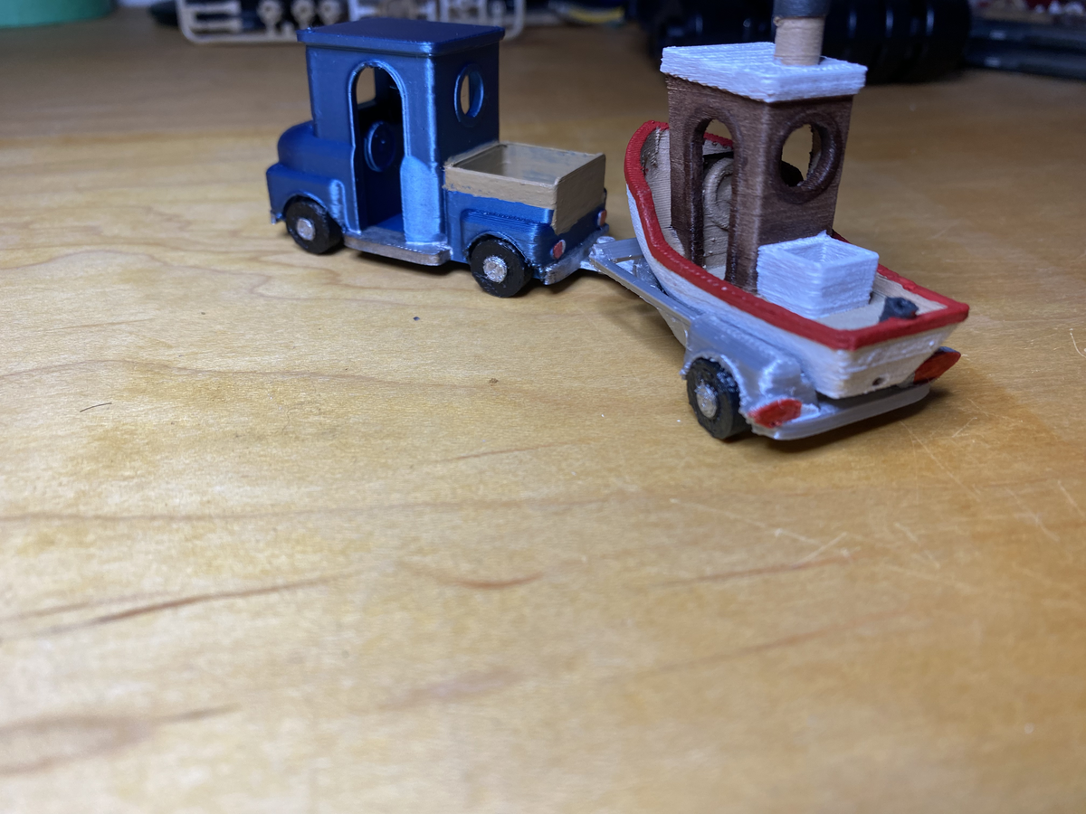 Benchy Pickup & Trailer por iSkull3D | Descargar modelo STL gratuito ...