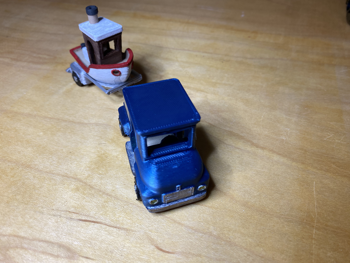 Benchy Pickup & Trailer by iSkull3D | Download free STL model ...