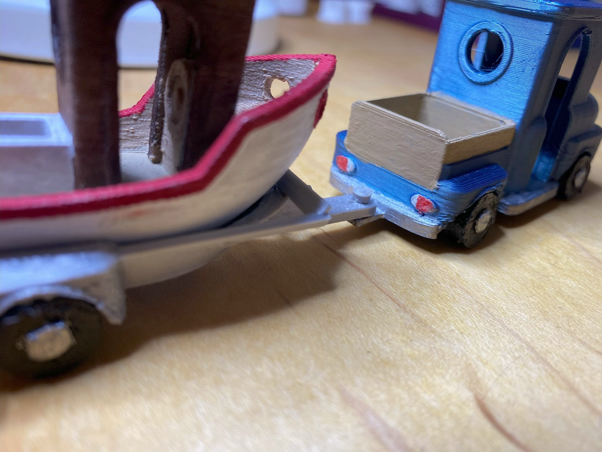 Benchy Pickup & Trailer by iSkull3D | Download free STL model ...