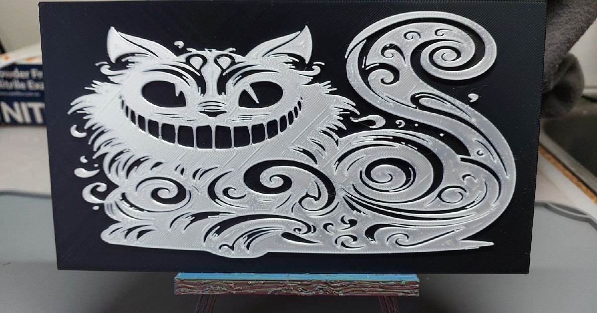 Cheshire Cat por Clod Stomper Productions | Descargar modelo STL ...
