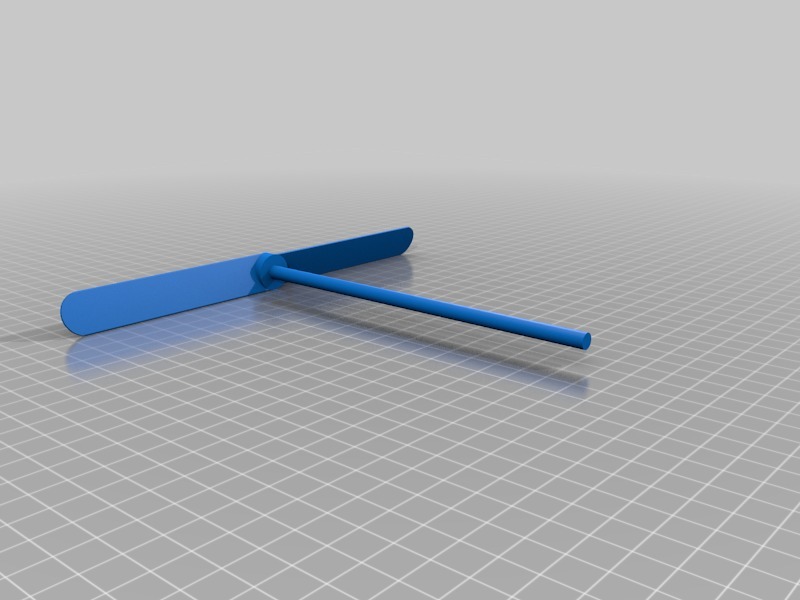 Hand Powered Helicopter by jhwblender | Download free STL model ...