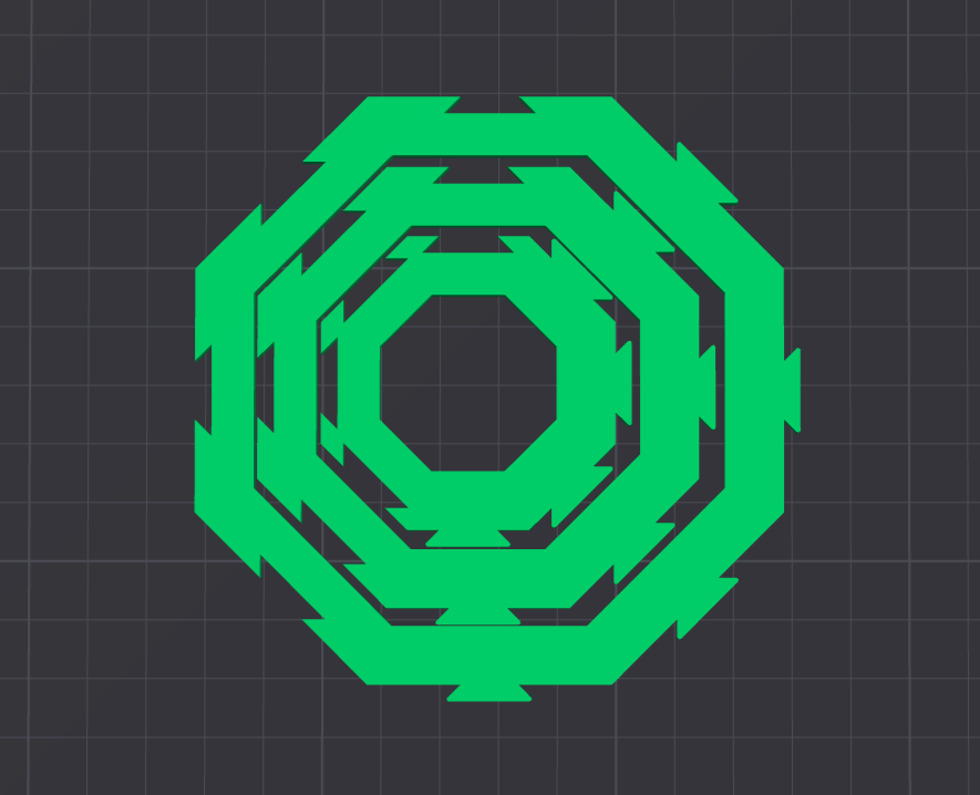 Modular octagon plant support by MrBrunzel | Download free STL model ...