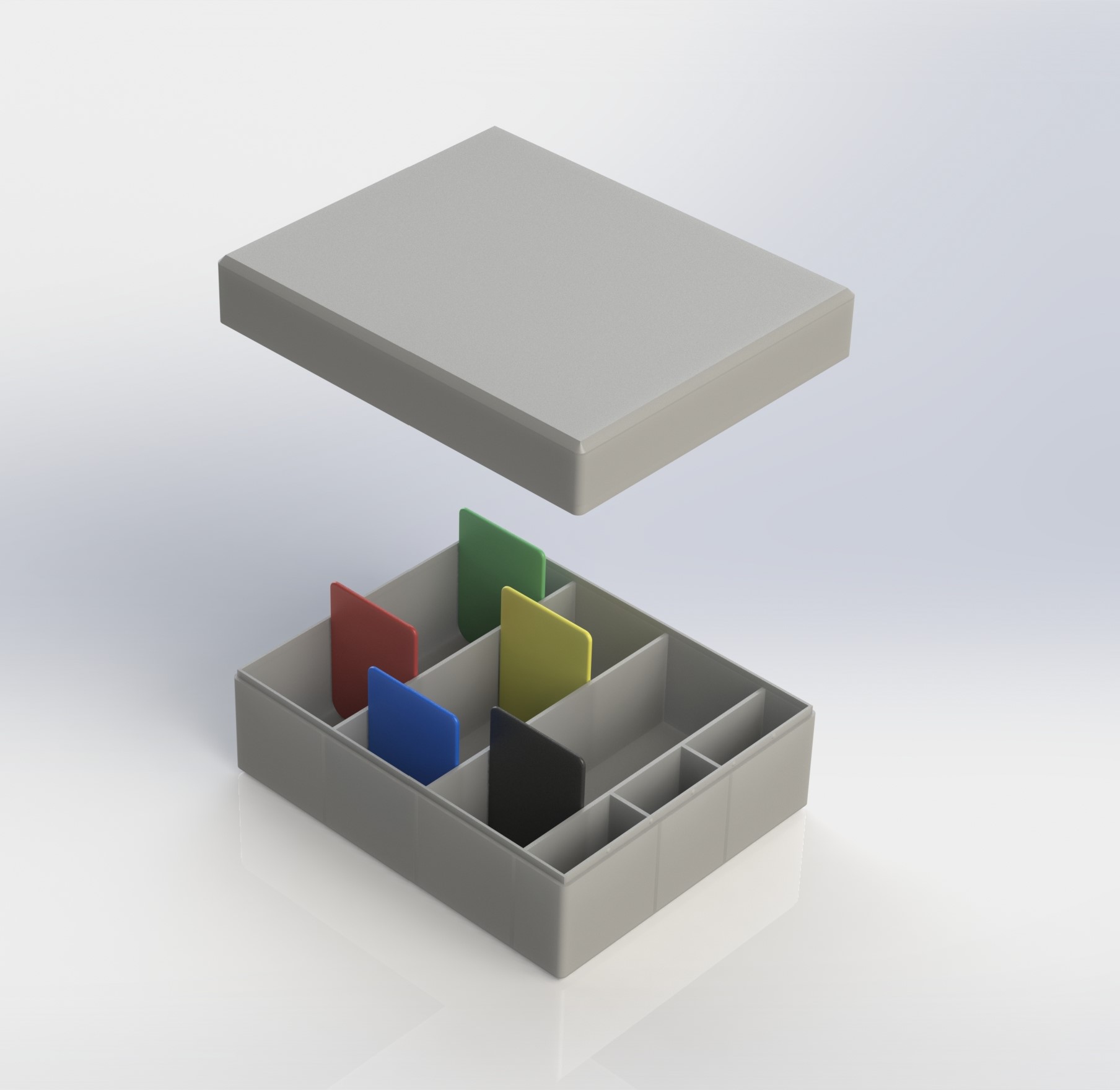 Trading Card Sorter Box by Egor | Download free STL model | Printables.com