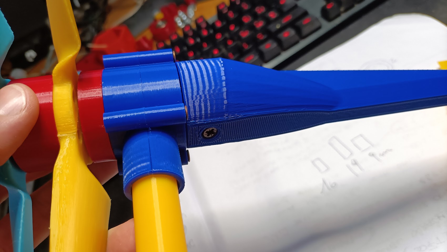 Double wind turbine MK 4.0 by Mark Hawks | Download free STL model ...