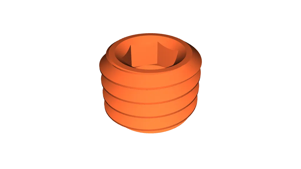 M5 Set Screw Collection M5x4-M5x35 ISO 4029 / DIN 916 by Tycho Design ...