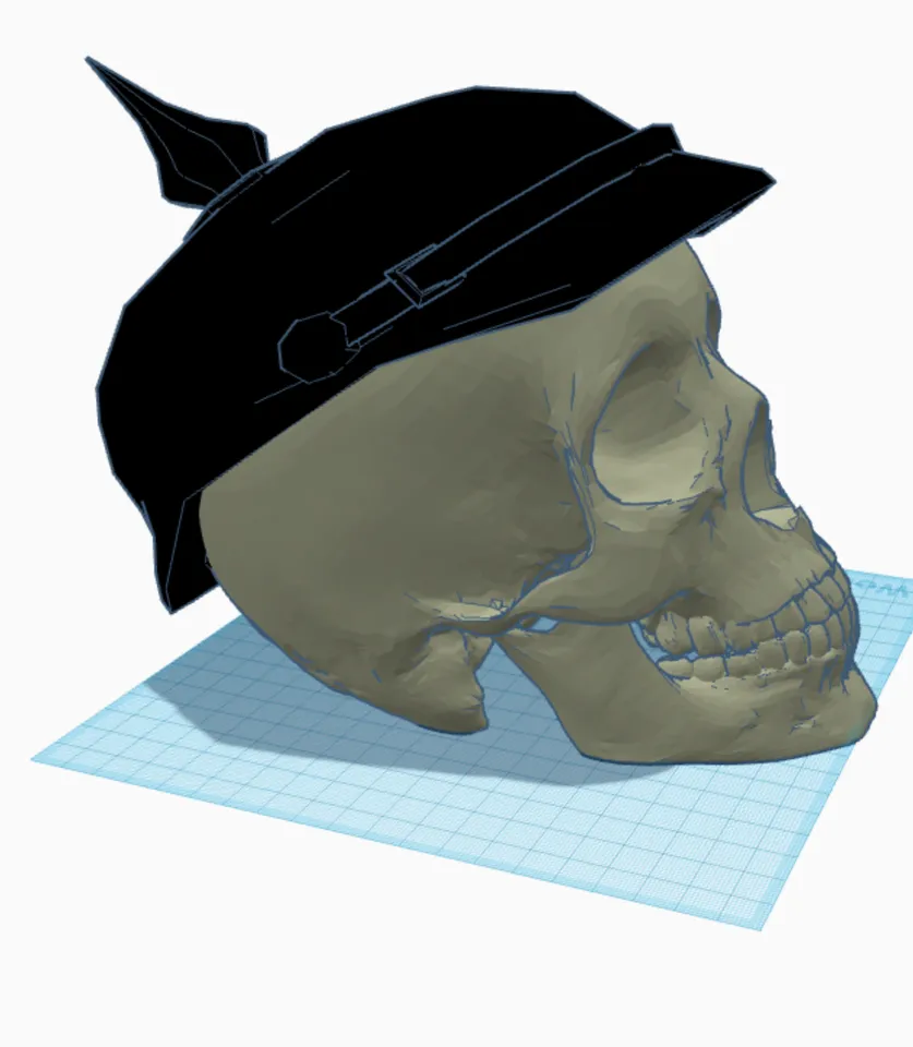 German soldier skull by Darq | Download free STL model | Printables.com