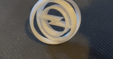 New version - Rotating OPEL keychain Gyro Fidget by Heiko | Download ...