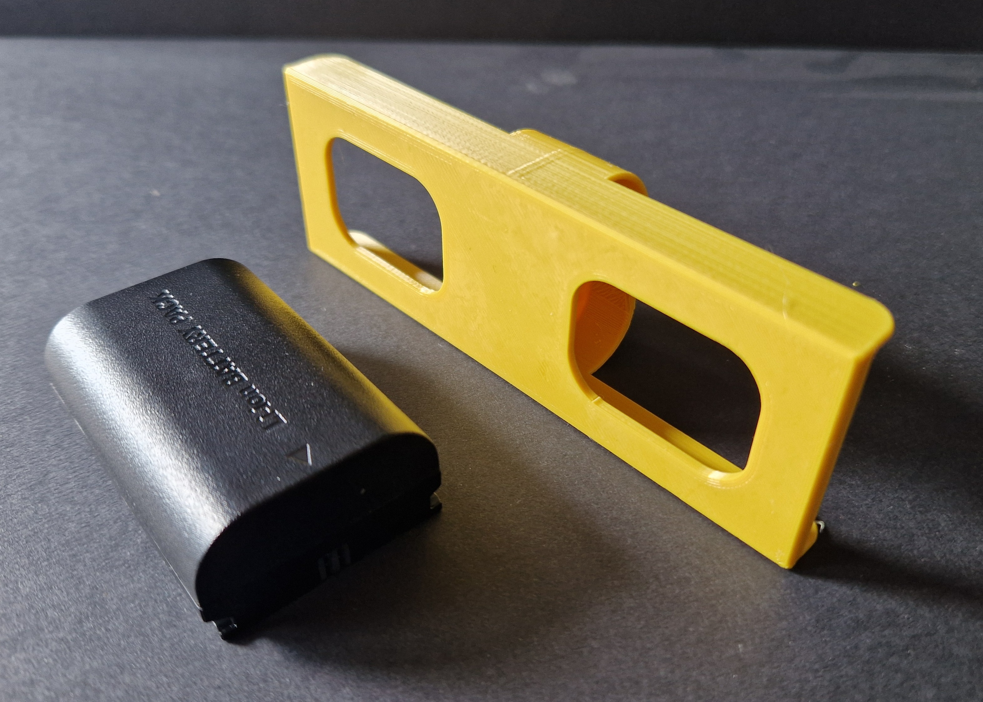 Dual battery case Canon LP-E6 by Krzych | Download free STL model ...