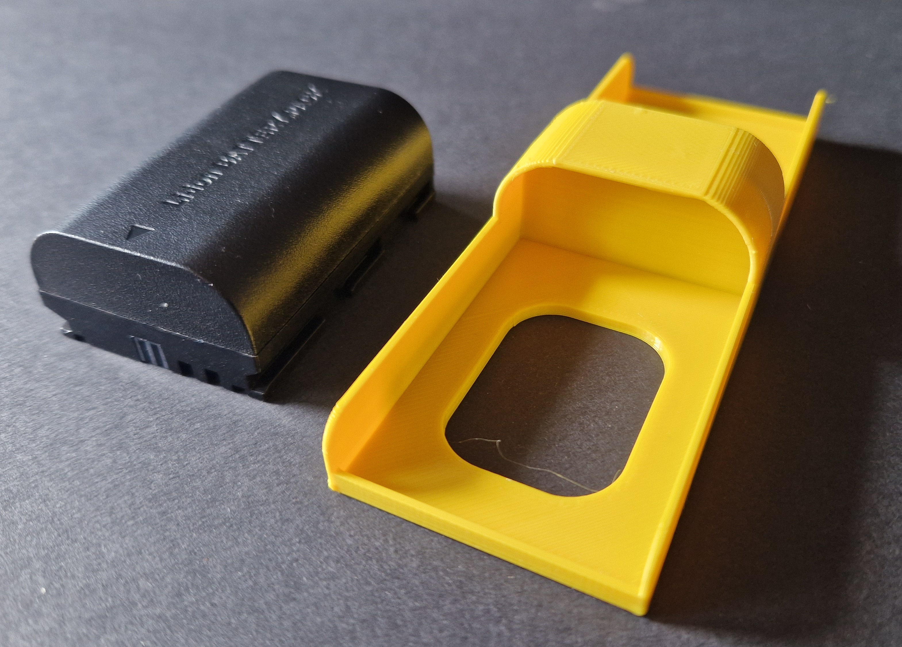 Dual battery case Canon LP-E6 by Krzych | Download free STL model ...