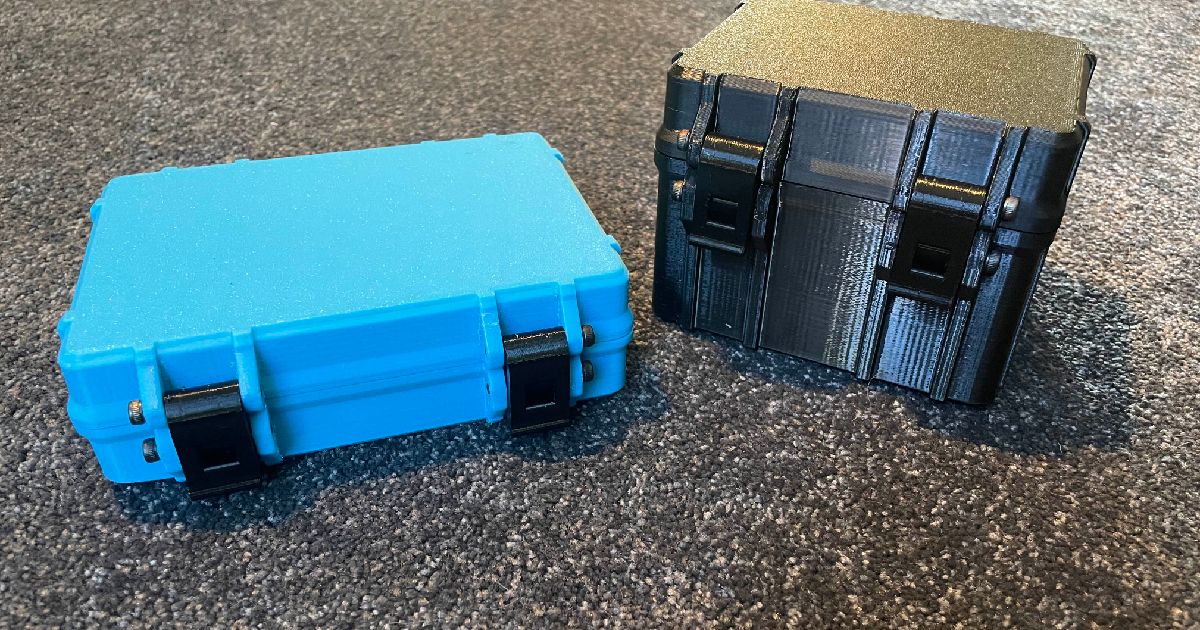 Rugged Box 100% parametric por Emil | Descargar modelo STL gratuito | Printables.com