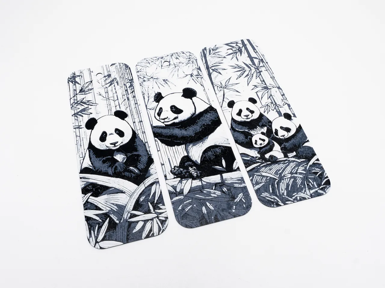 Giant Panda Bookmarks by Bamingo Design | Download free STL model ...
