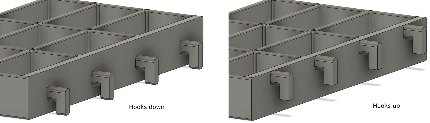 Skadis parametric shelf by Hadrik. | Download free STL model ...