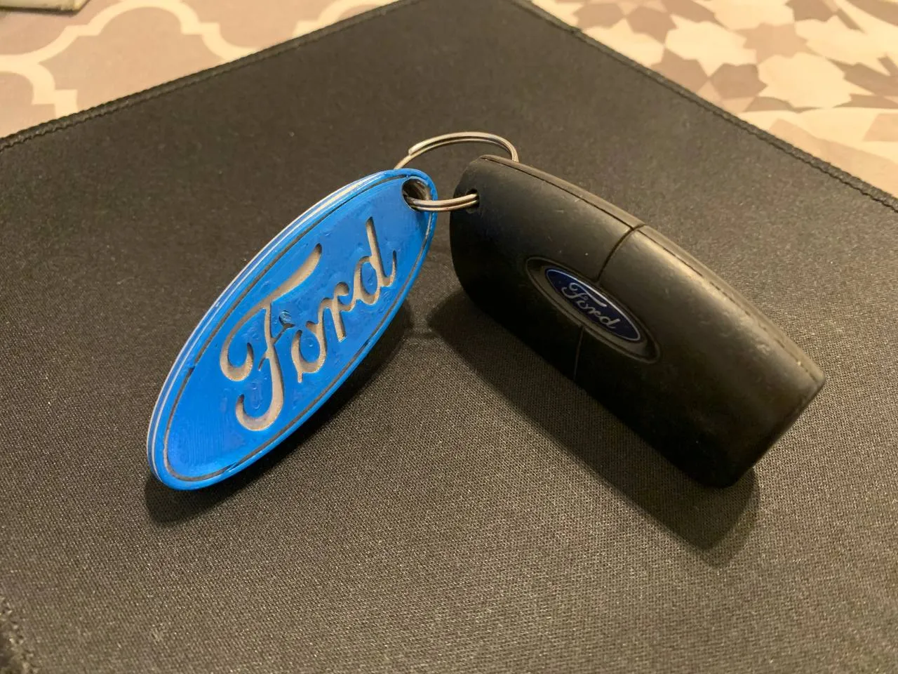 Ford Keychain by bo.3d.ua | Download free STL model | Printables.com