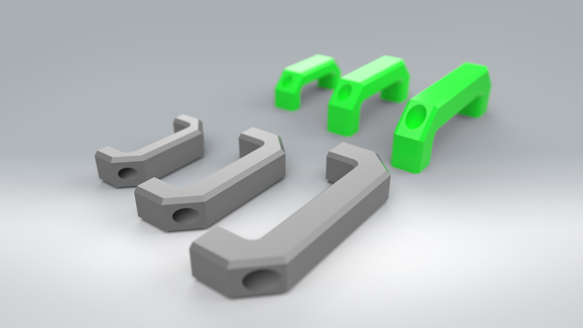 Pull-Handle Set: Modern, Lightweight, and Sturdy by Firstlayer Oy ...