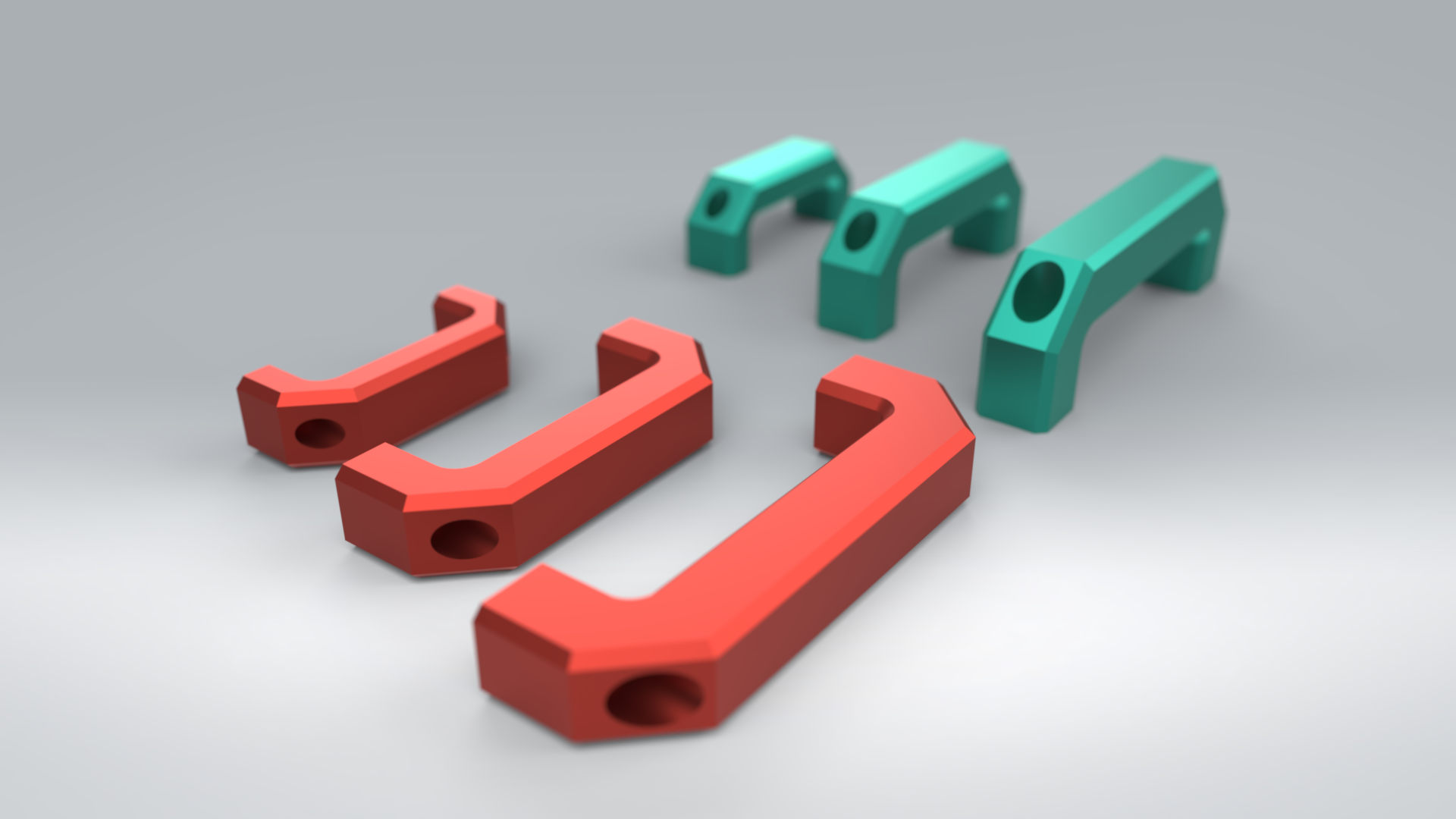 Pull-Handle Set: Modern, Lightweight, and Sturdy by Firstlayer Oy ...