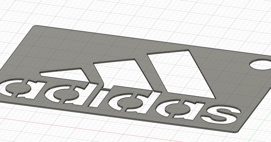 Adidas keychain by Jonathan | Download free STL model | Printables.com