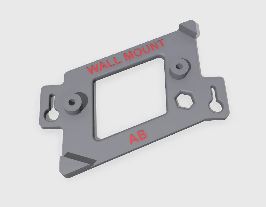CONVERTER FO AB PCB WALL MOUNT STL || FIBER OPTIC CONVERTER by ZLAB3DP ...