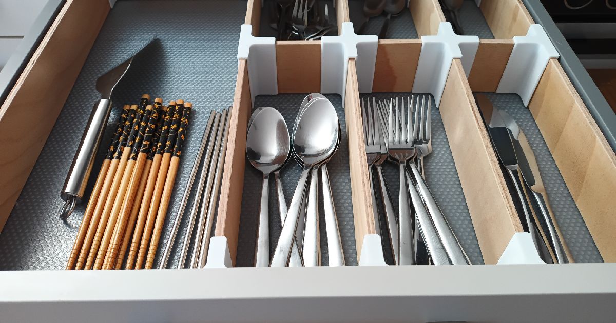 Modular Drawer Dividers by NielsW | Download free STL model ...