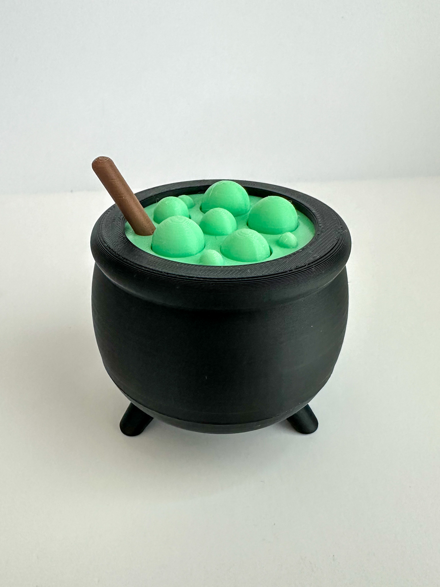 Boiling Cauldron Fidget by 3DPmom | Printables Store