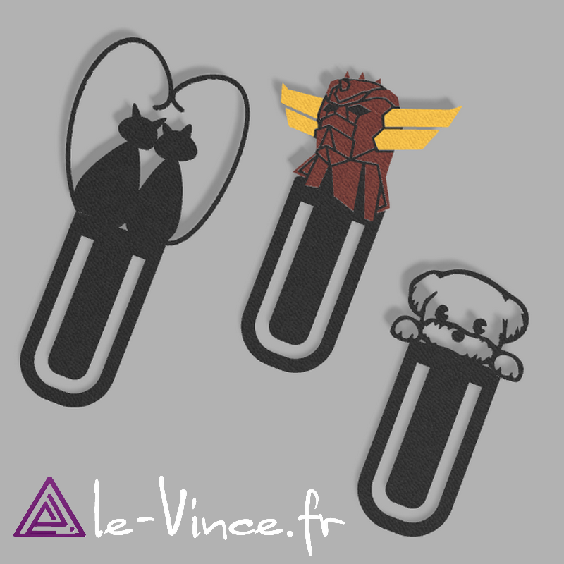 bookmark (marque page) by le-Vince.fr ᵇʸᶻˡᵏ¹⁹⁸⁰ | Download free STL ...