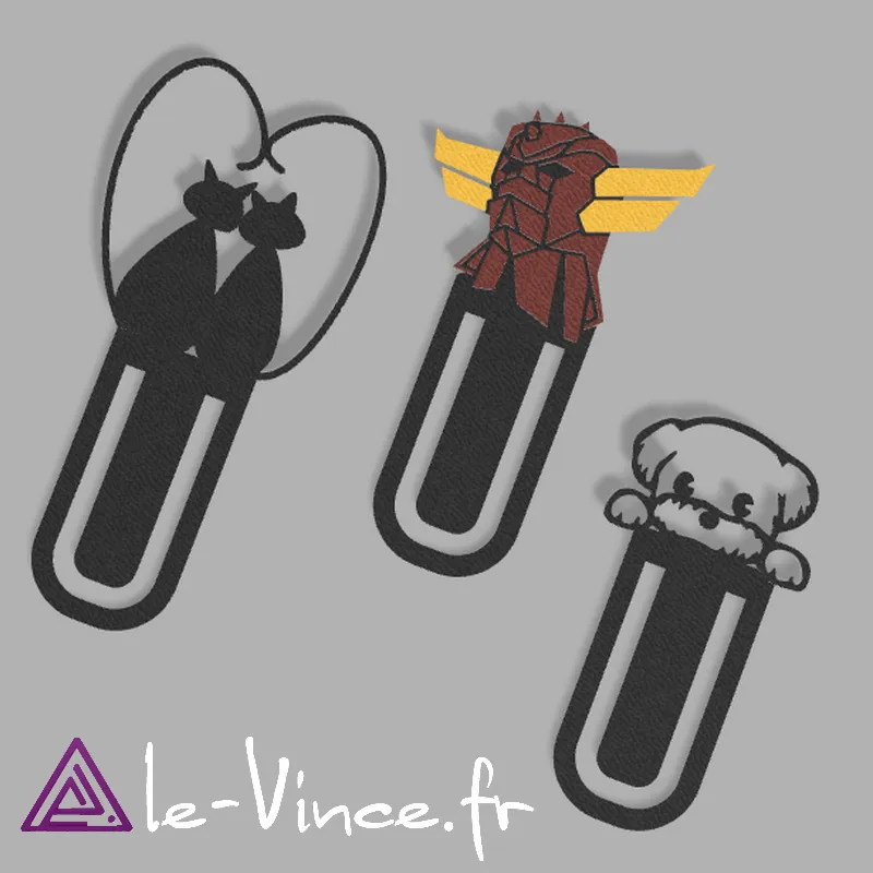bookmark (marque page) by le-Vince.fr ᵇʸᶻˡᵏ¹⁹⁸⁰ | Download free STL ...