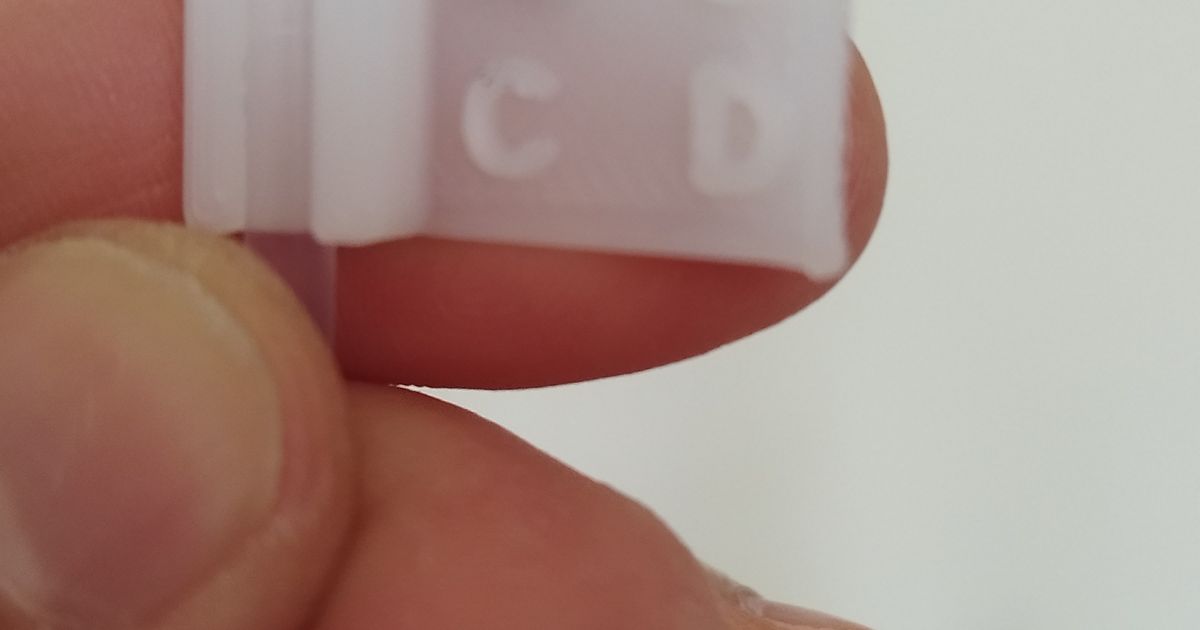 HPLC Solvent Line Tag (3mm) by Sage | Download free STL model ...