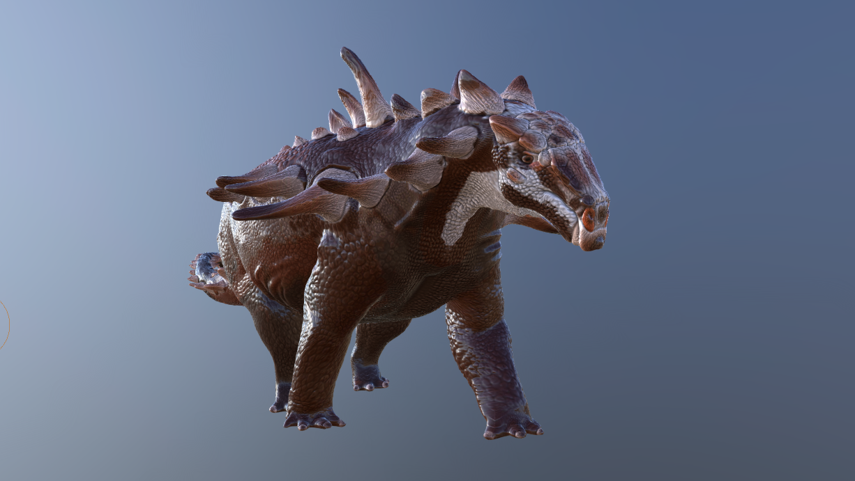 Revised Hungarosaurus by Pan Wołodyjowski | Download free STL model ...