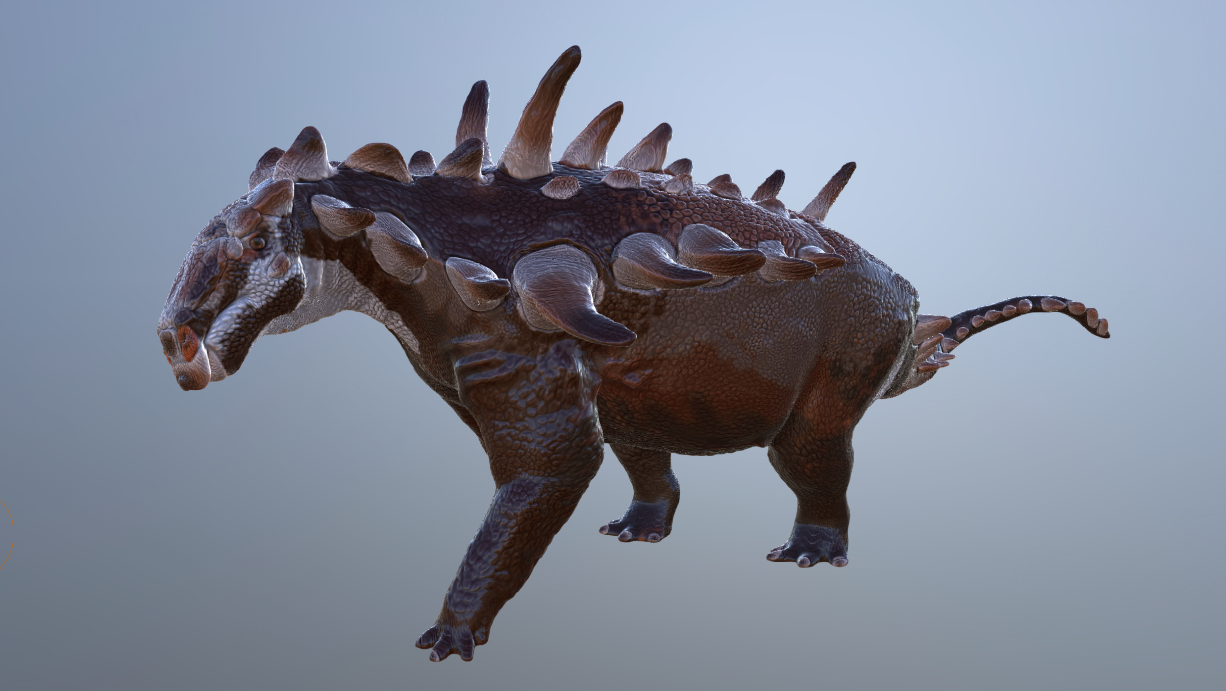 Revised Hungarosaurus by Pan Wołodyjowski | Download free STL model ...
