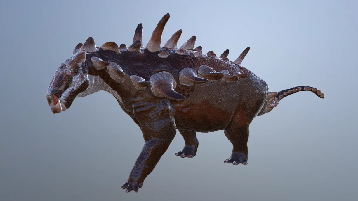 Revised Hungarosaurus by Pan Wołodyjowski | Download free STL model ...