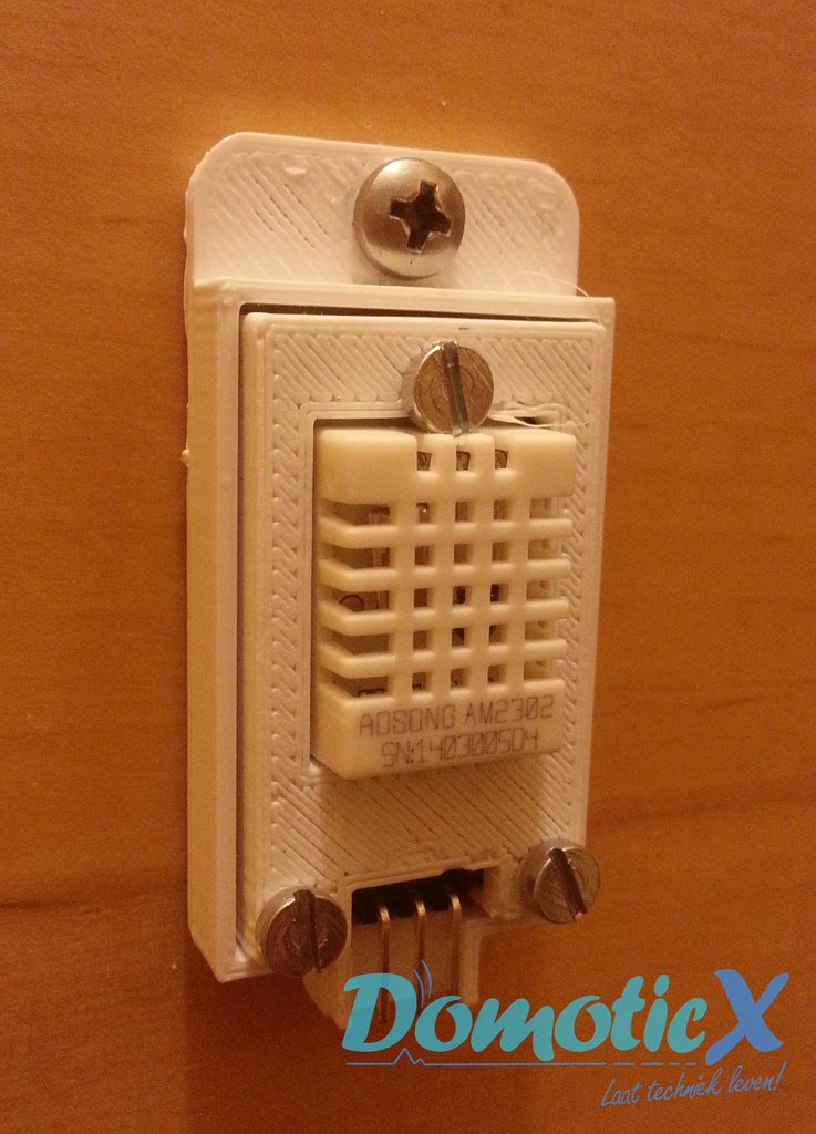 DomoticX - DHT22 - AM2302 Keyes module wall mount casing by ...