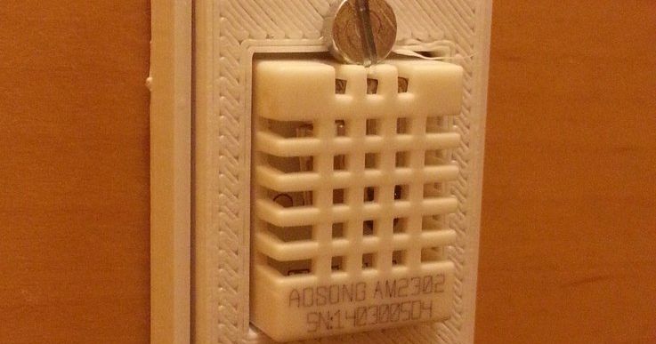 DomoticX - DHT22 - AM2302 Keyes module wall mount casing by ...