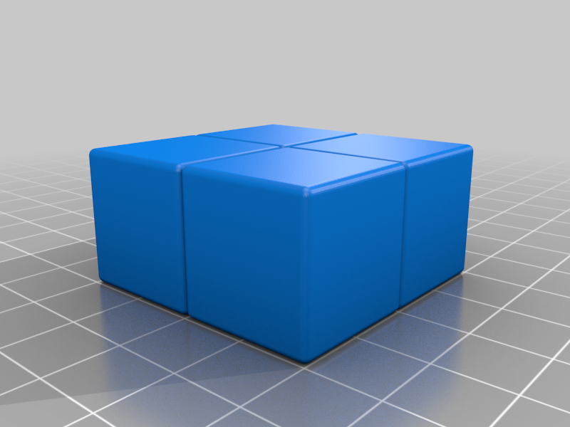 1x2x2 Rubik's Cube by saulquinn | Download free STL model | Printables.com